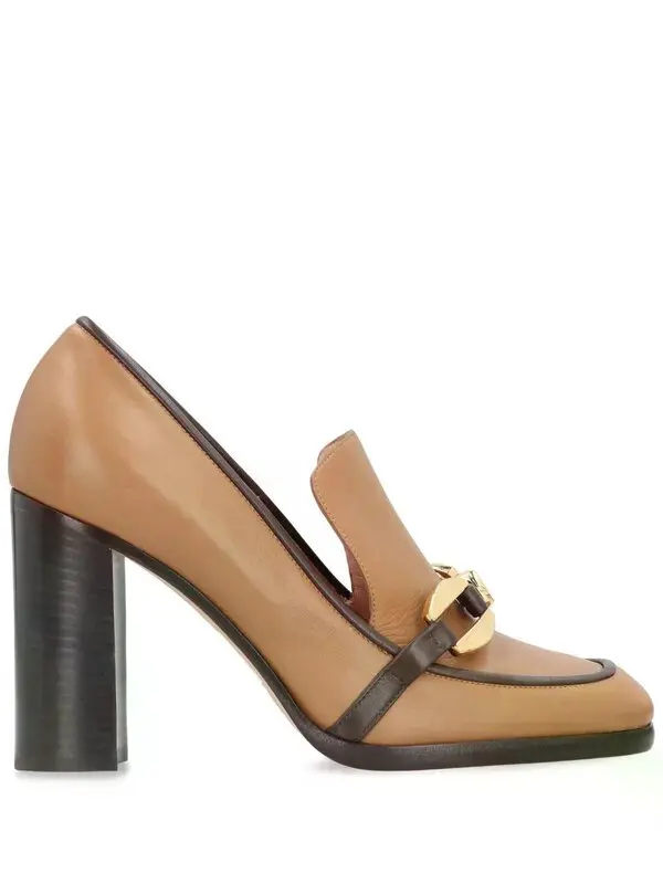 Alberta Ferretti Block Heel Pumps