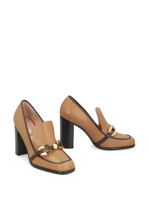 Alberta Ferretti Block Heel Pumps