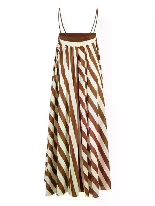 Zimmermann - Maxi Stripe Dress Daylight - Woman - 2