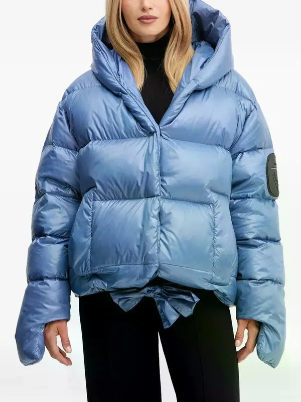 MMC STUDIO Jesso Hooded Puffer Jacket - Blue
