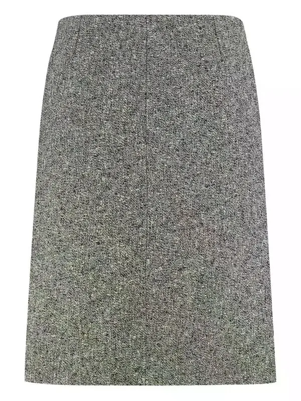 Gucci Mouliné Skirt - Grey
