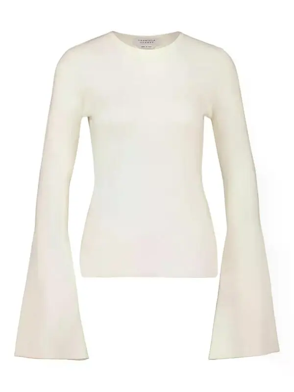 Gabriela Hearst Mason Bell-sleeve Top