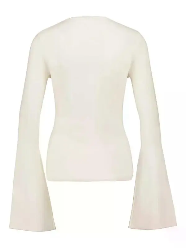 Gabriela Hearst Mason Bell-sleeve Top