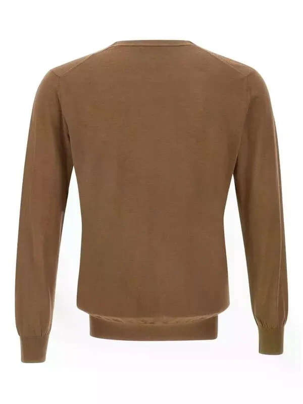 KANGRA Crew-neck Ribbed Jumper