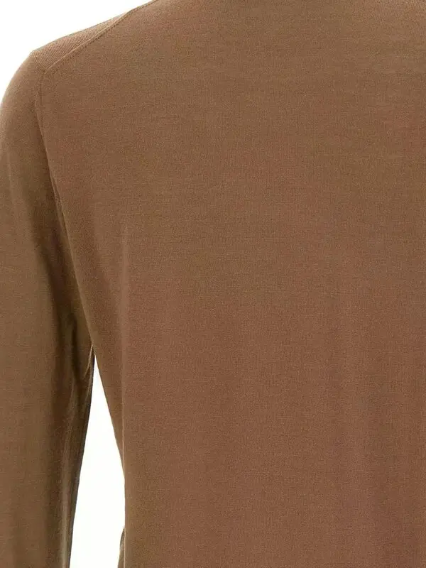 KANGRA Crew-neck Ribbed Jumper