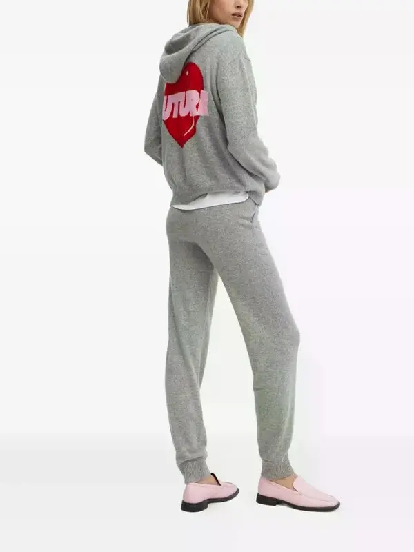 From Future Heart-motif Hoodie