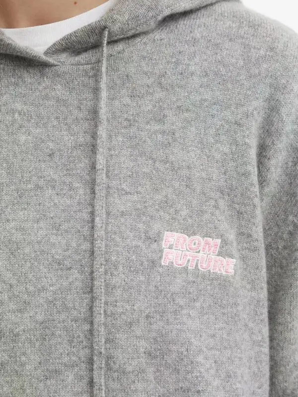 From Future Heart-motif Hoodie