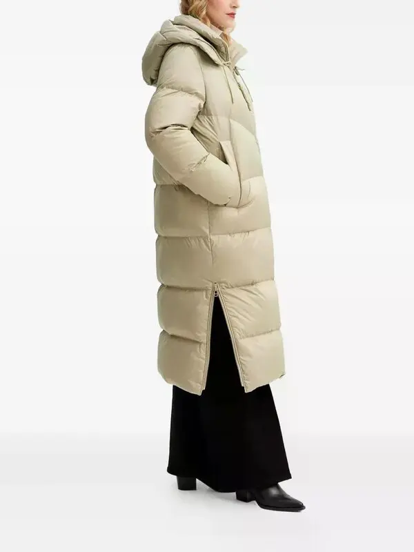 Marc O'polo Quilted Zipped Coat - Neutrals