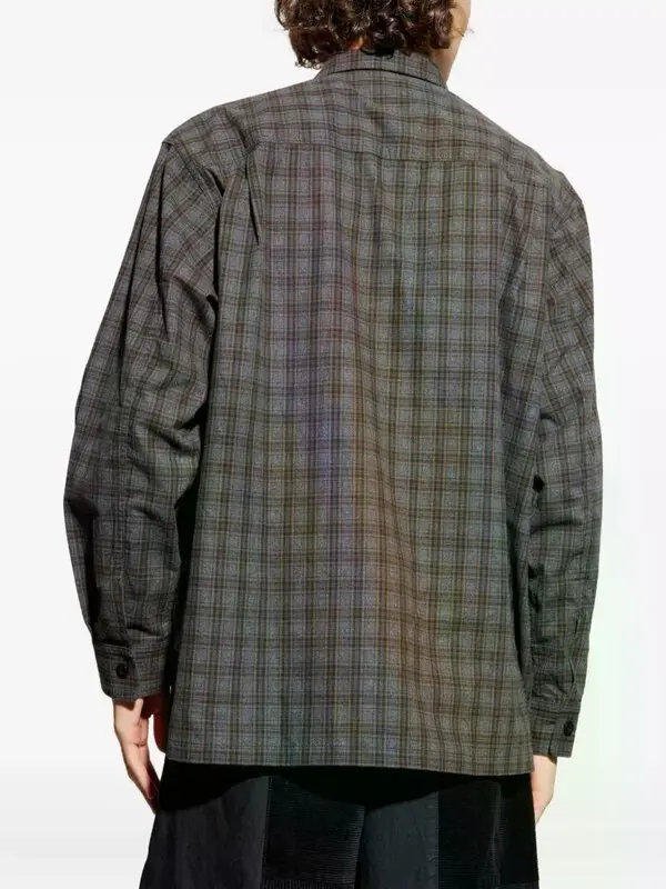 Comme Des Garçons Plaid-pattern Shirt