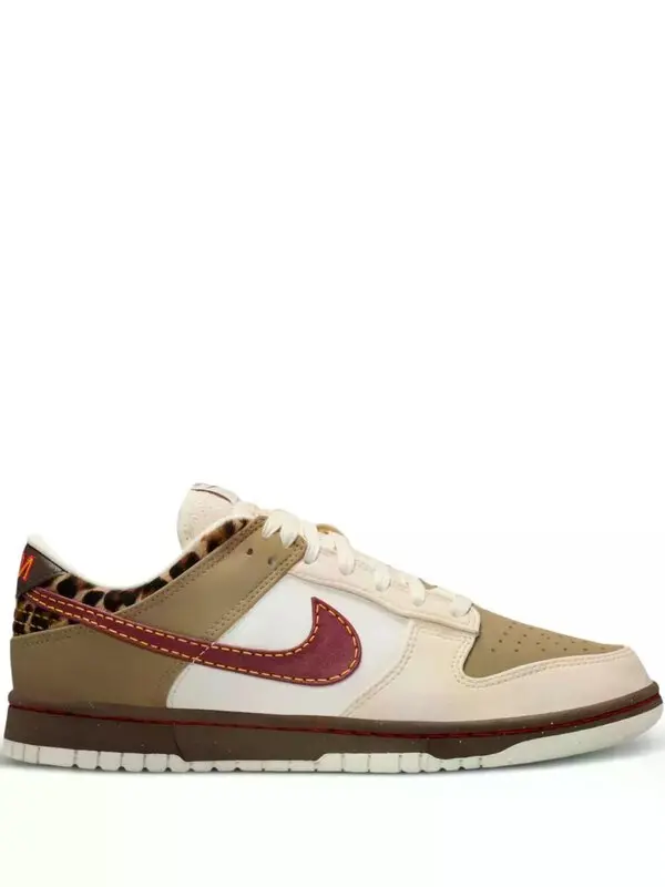 Nike Dunk Low Leopard Sneakers - Neutrals