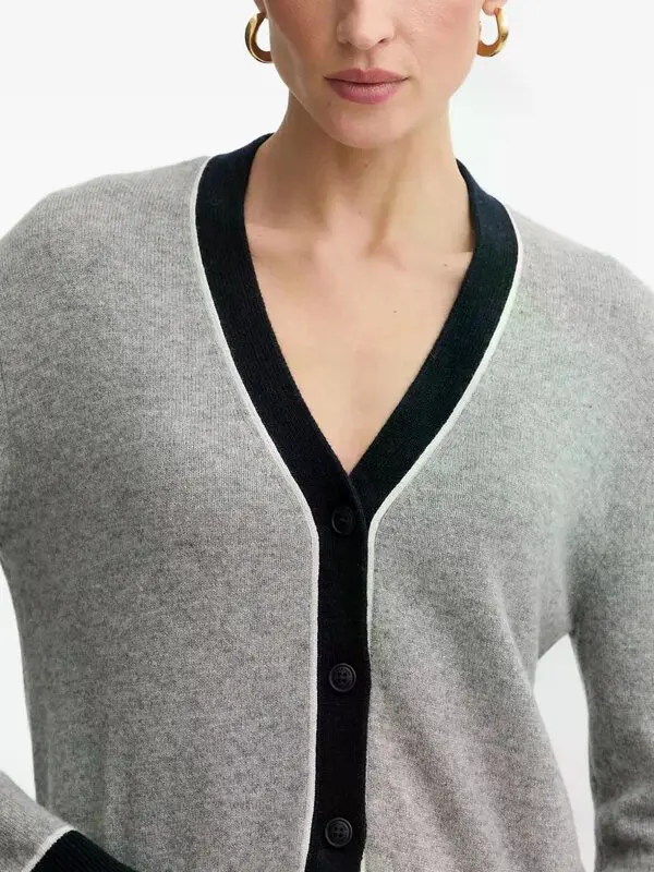From Future V-neck Cardigan - Grey