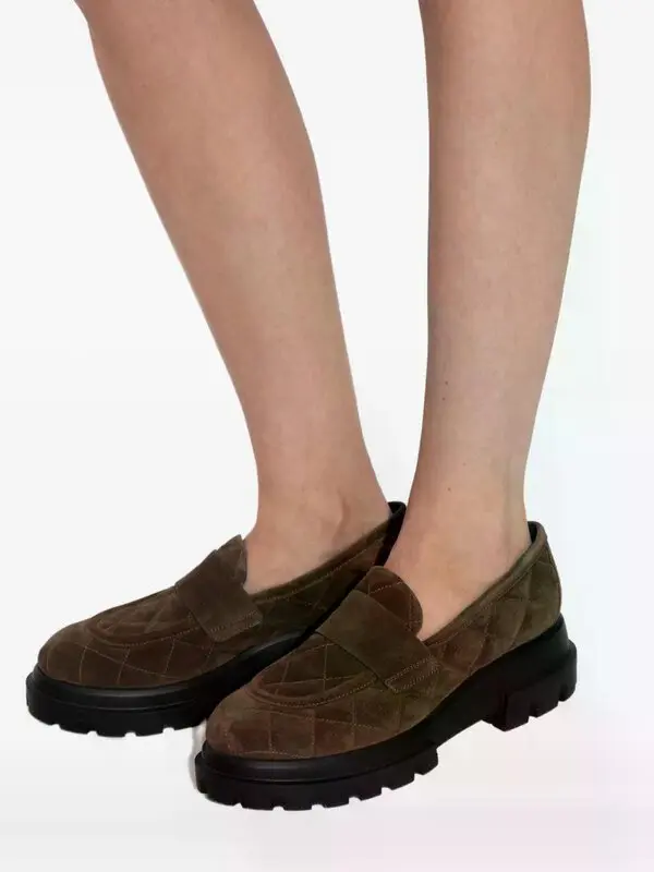 Agl 55mm Quilted-design Loafers