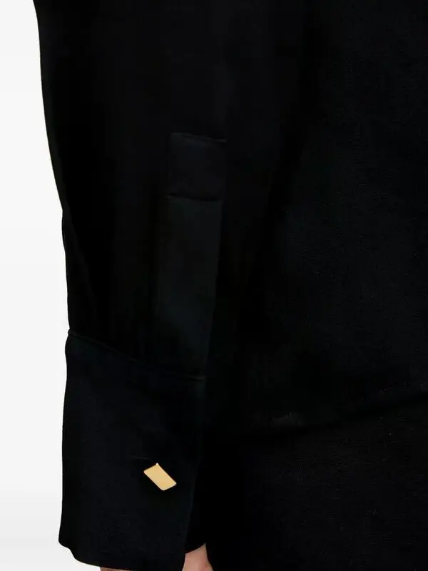 MARCIANO Keyhole Pleated Top