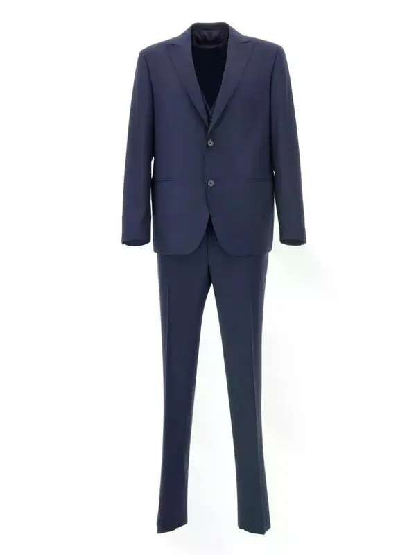 MARCHESANI Textured Three-piece Suit