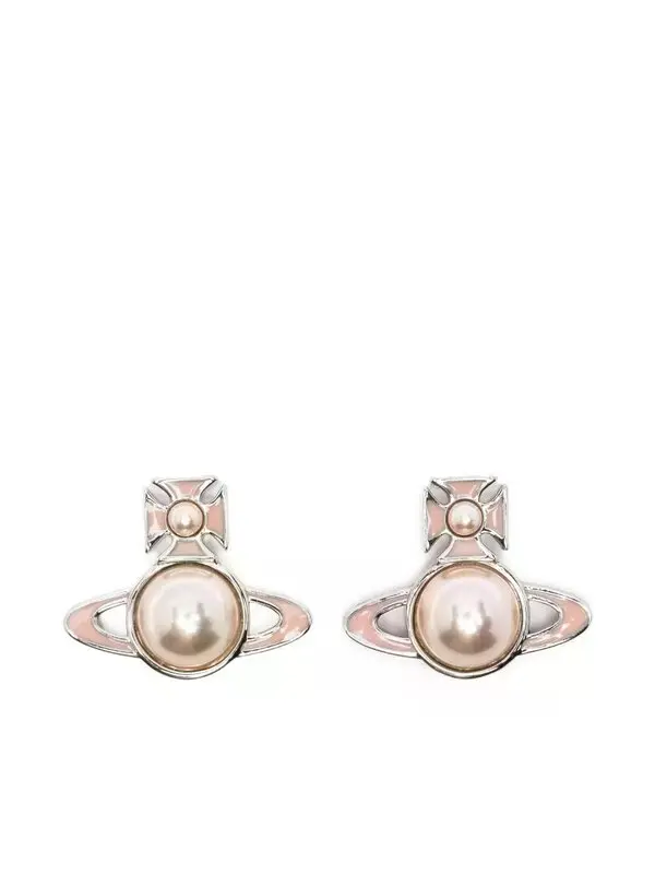 VIVIENNE WESTWOOD Orb Stud Earrings - Pink