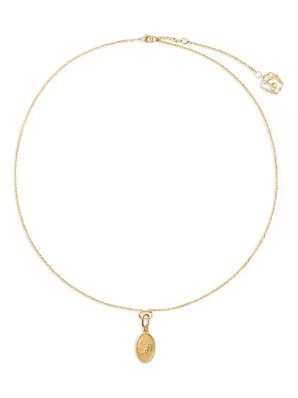 Burberry Chain Pendant Necklace - Gold