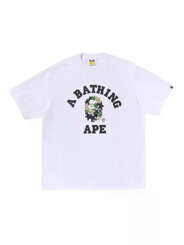 A BATHING APE Star-logo T-shirt - White