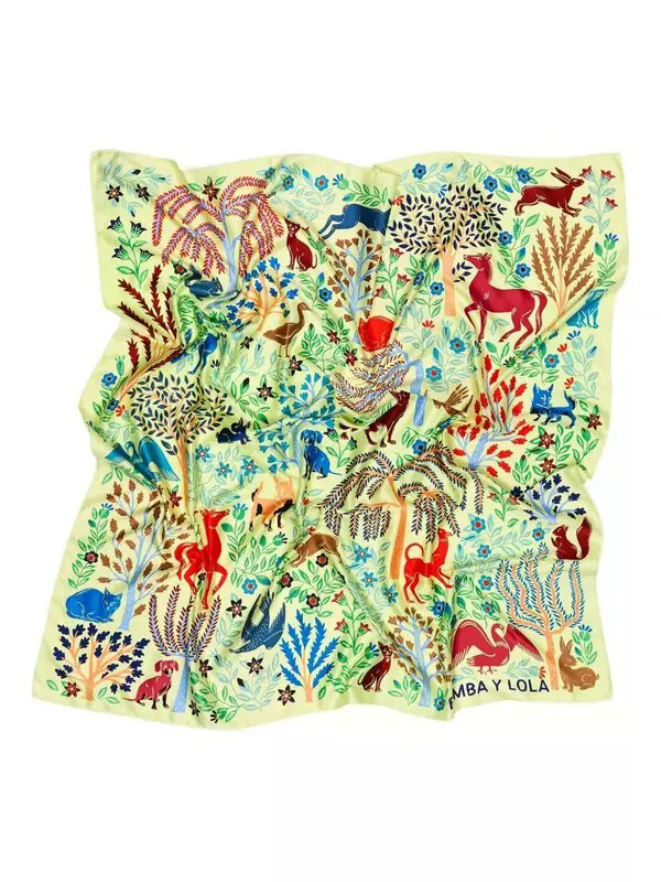 Bimba Y Lola Printed Scarf