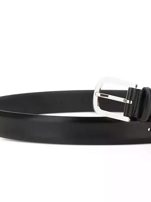 ORTIGNI Buckled Leather Belt