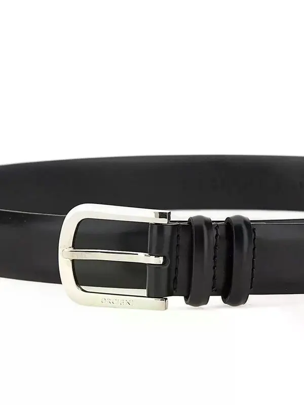 ORTIGNI Buckled Leather Belt