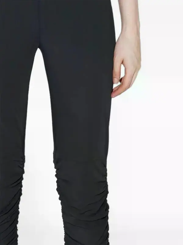 MISBHV Lara Ruched-detail Trousers