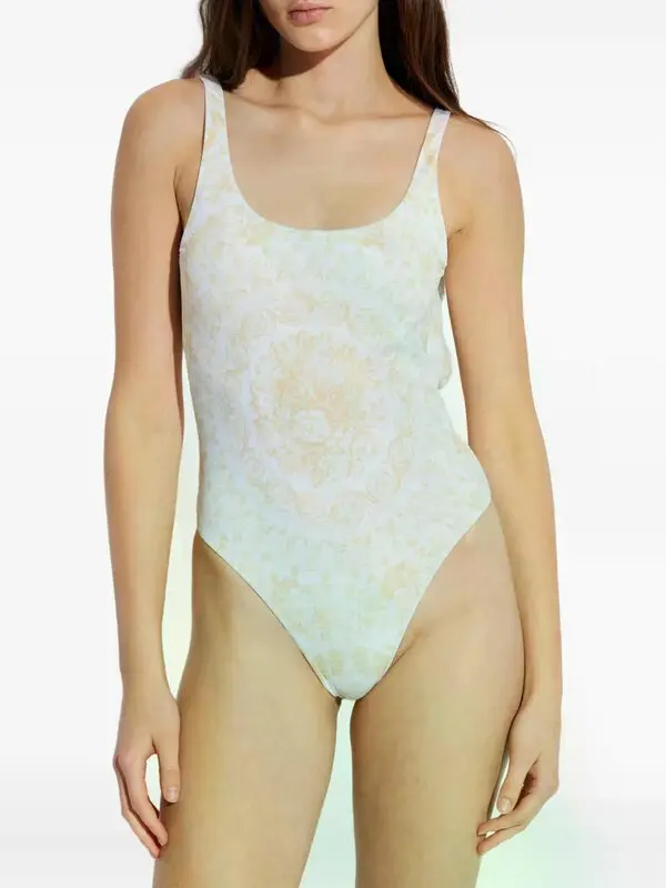 Versace Floral-print Swimsuit