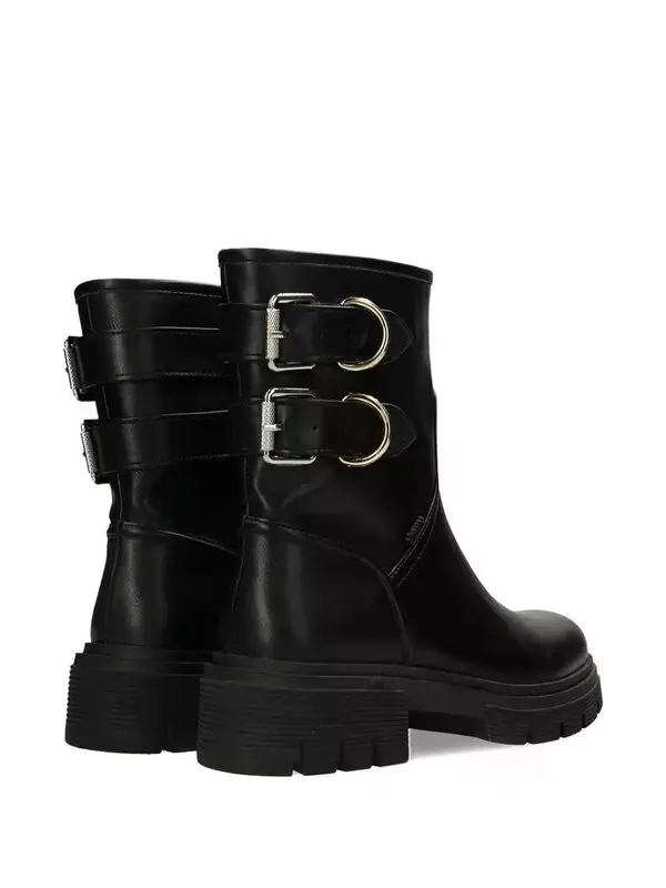 MEXX Buckle Platform Boots
