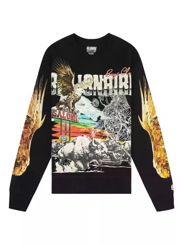 BILLIONAIRE BOYS CLUB Graphic Print Sweatshirt