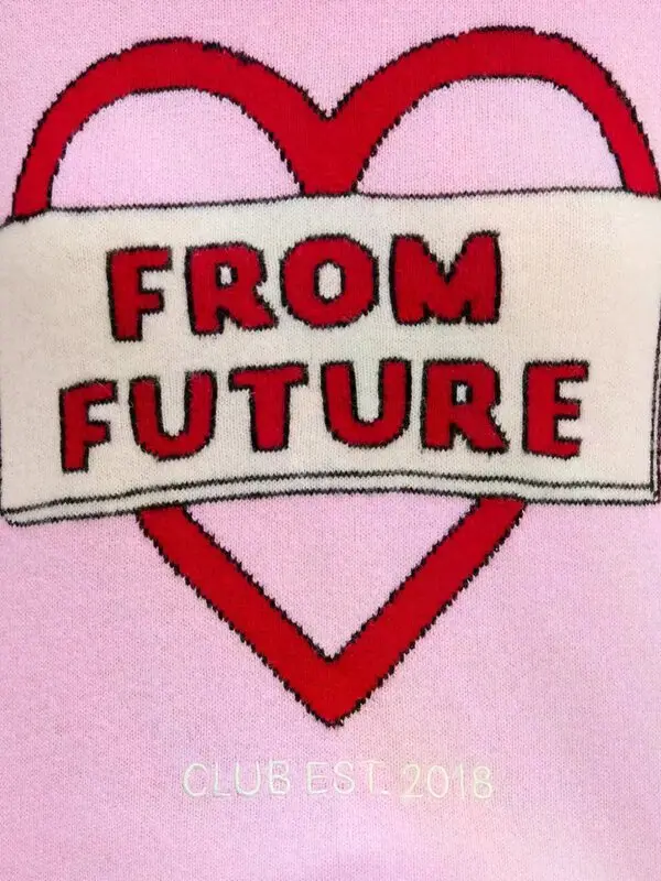 From Future Heart-graphic Sweater