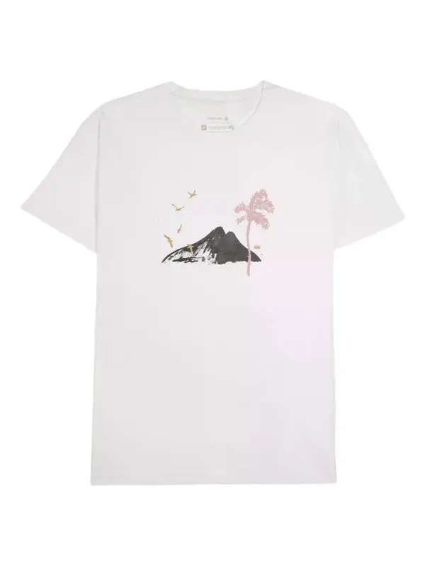 OSKLEN Stone Rio Paint T-shirt - White