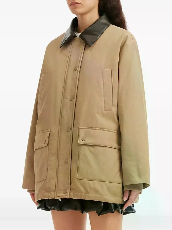 B+AB Collared Jacket With Front Pockets