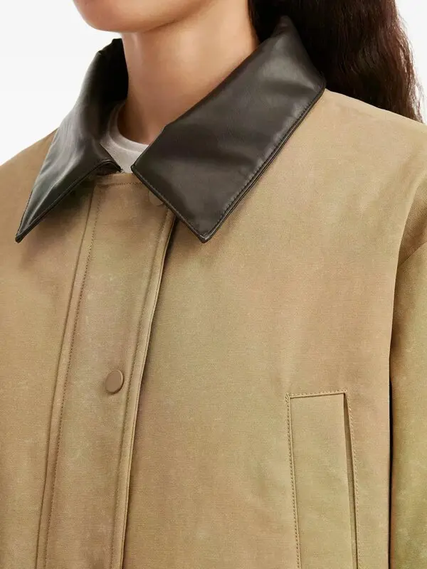 B+AB Collared Jacket With Front Pockets