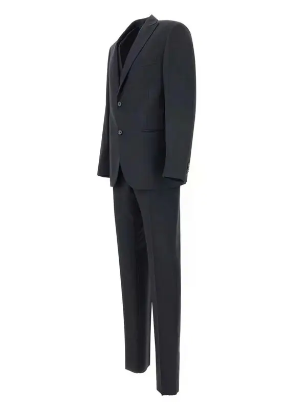MARCHESANI Textured Three-piece Suit