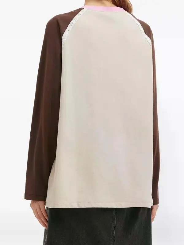 MINI CREAM Long-sleeve Graphic T-shirt