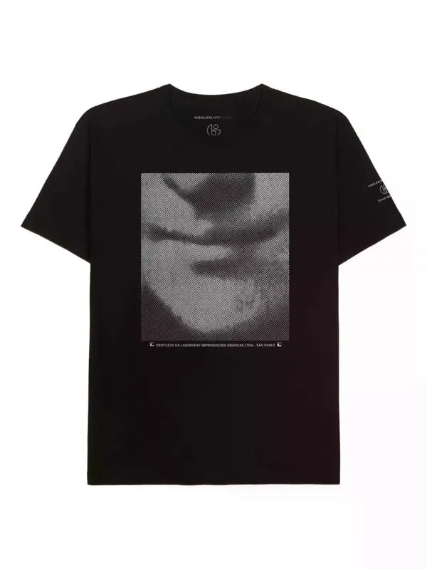 OSKLEN Bienal 1971 Graphic T-shirt - Black