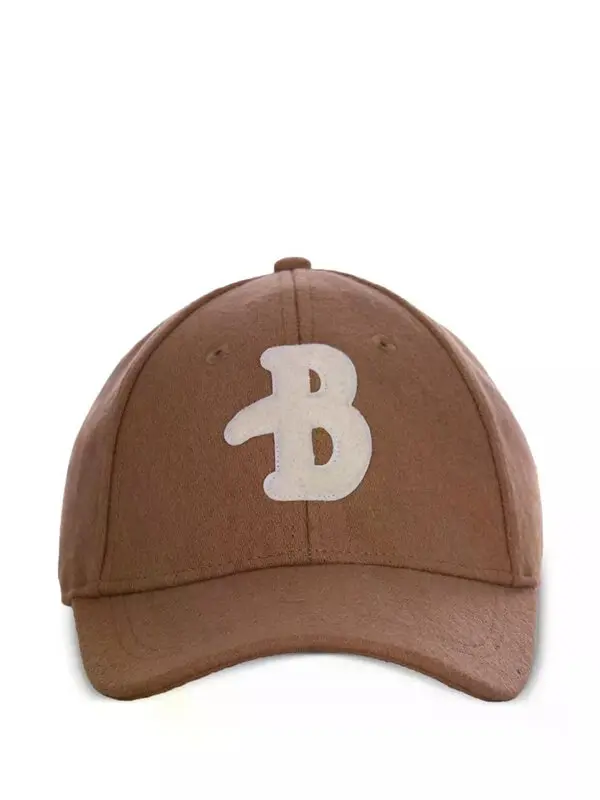 BALLANTYNE Appliqué Cap - Brown