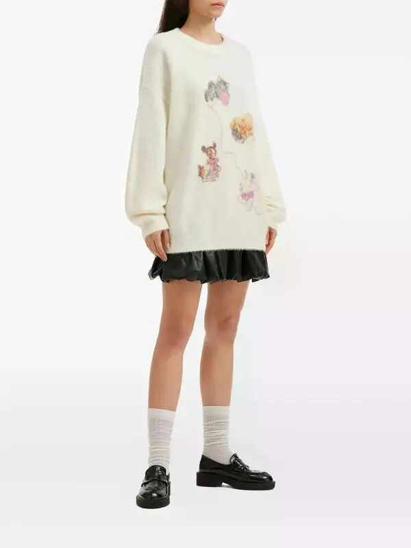 B+AB Graphic-design Sweater