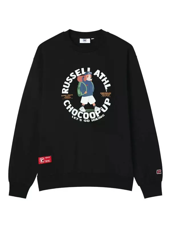 CHOCOOLATE Graphic-print Crew-neck Sweatshirt