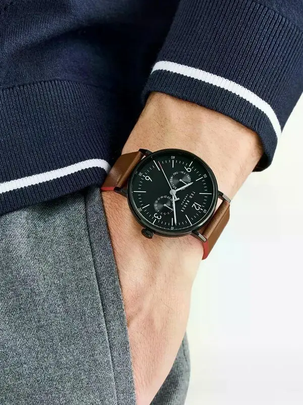 Ted Baker London Phylipa Gents 41mm Strap Watch - Black