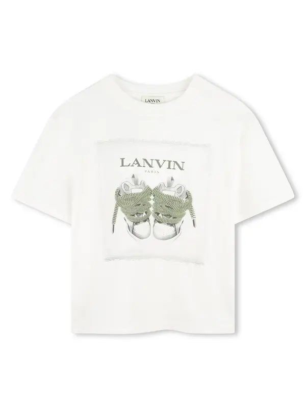 LANVIN T-shirt With Logo - White