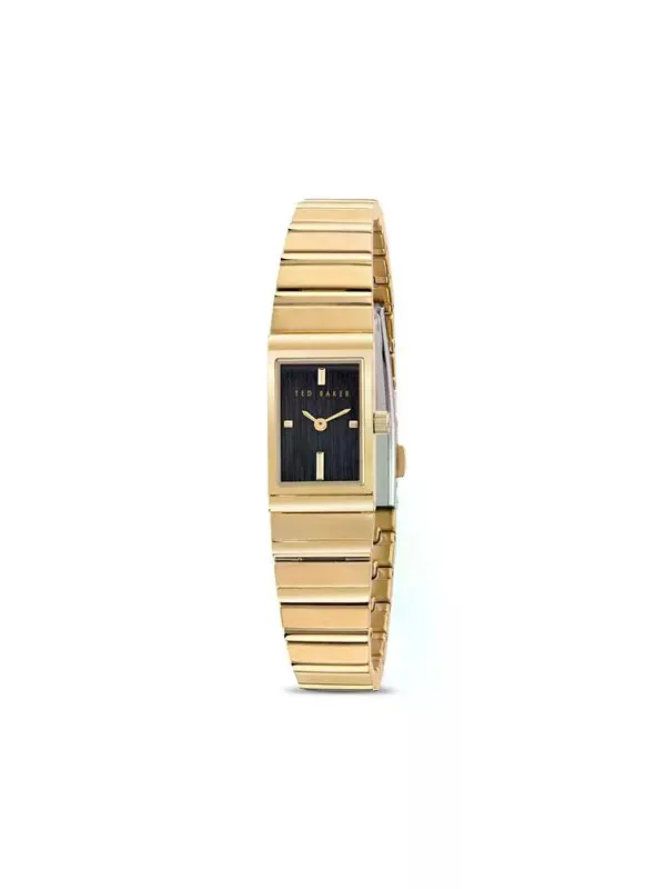 Ted Baker London 16mm Rectangular Watch - Black