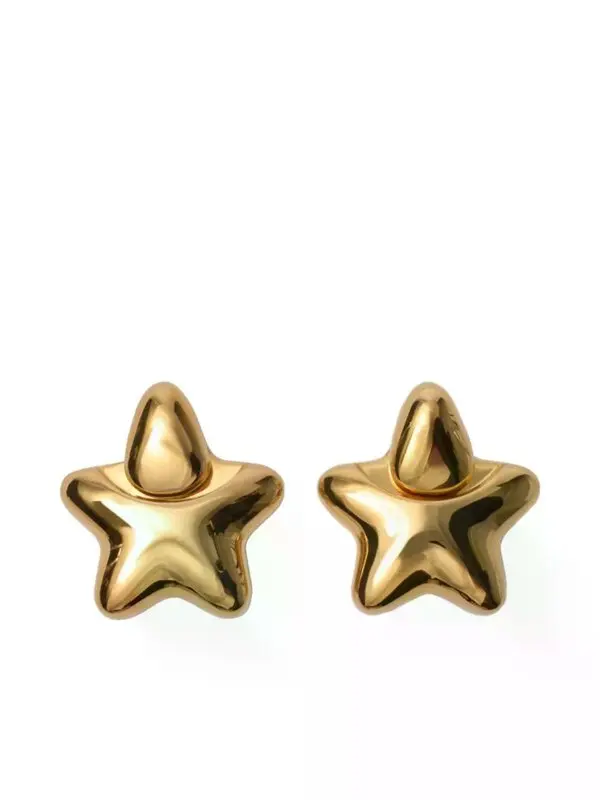 Burberry Star Stud Earrings - Gold
