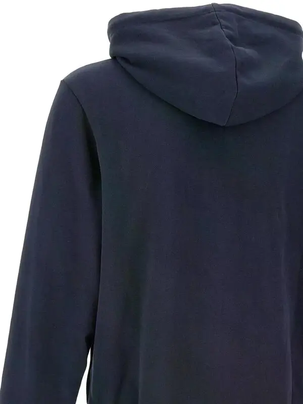 SUN 68 Cotton Zip-up Hoodie - Blue
