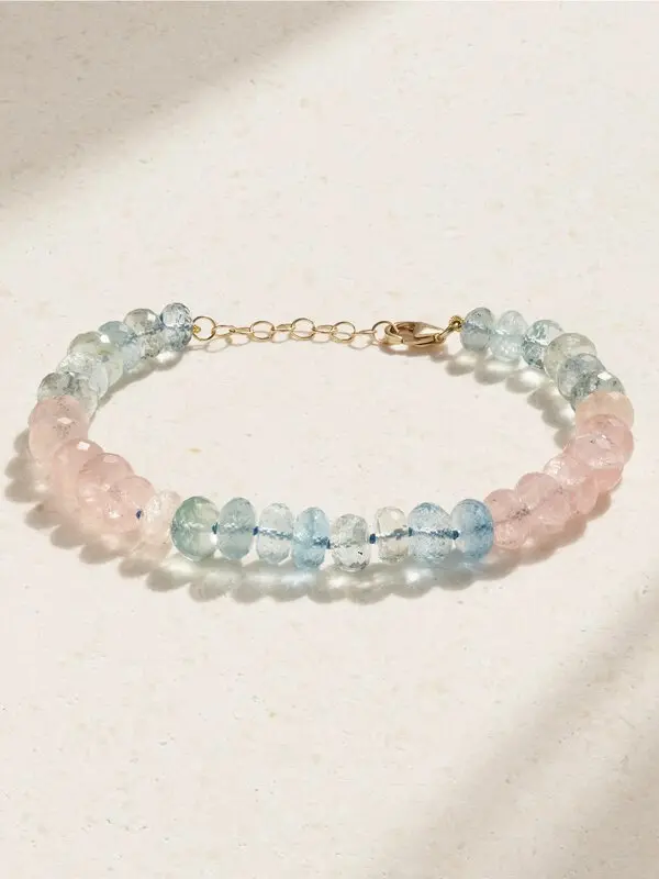 Jia Jia 14-karat Morganite Bracelet - Gold