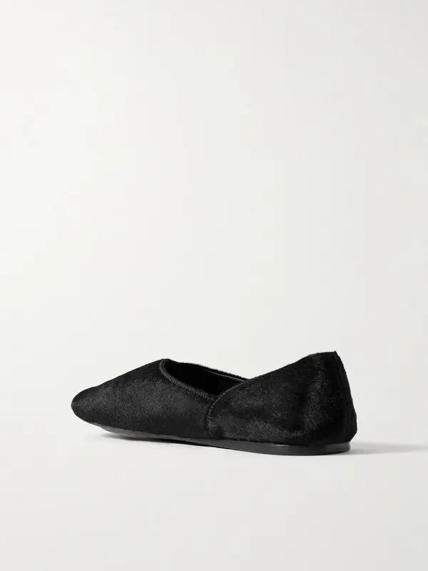 Khaite Jane Calf Hair Flats