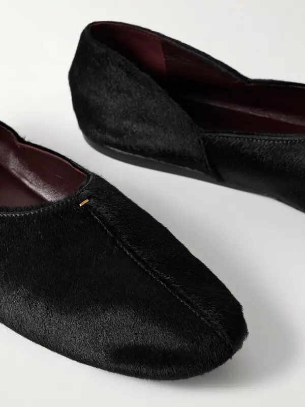 Khaite Jane Calf Hair Flats