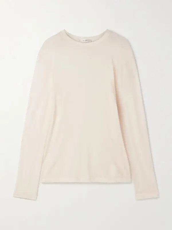 THE ROW Amia Cashmere Sweater