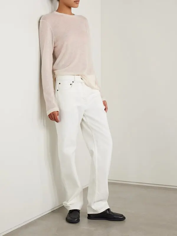 THE ROW Amia Cashmere Sweater