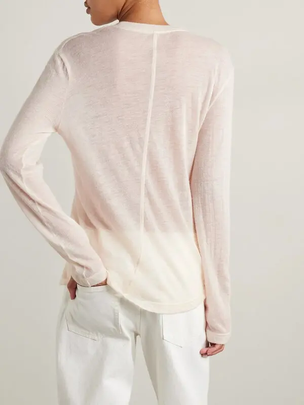 THE ROW Amia Cashmere Sweater