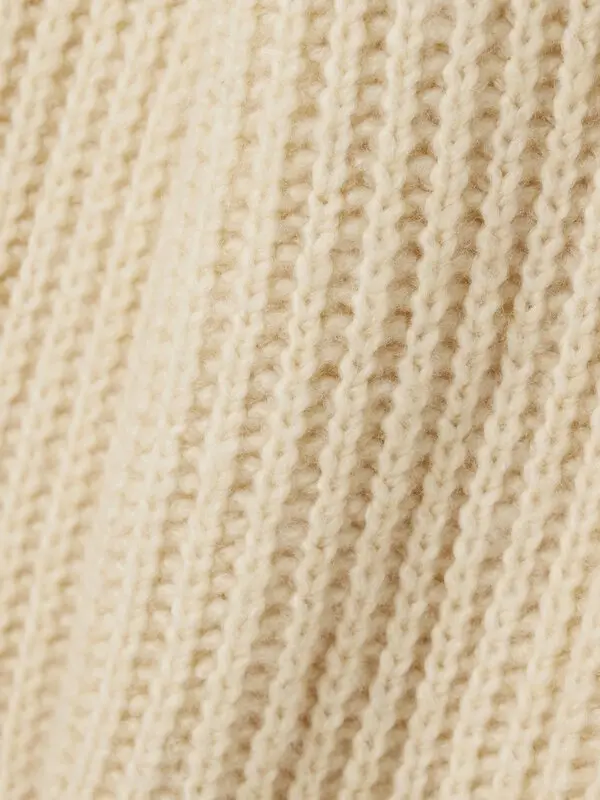 THE ROW Mirr Ribbed Cashmere Sweater